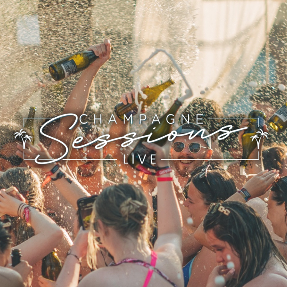 Champagne Sessions - Malia Events & Parties 2025 | Pool Party