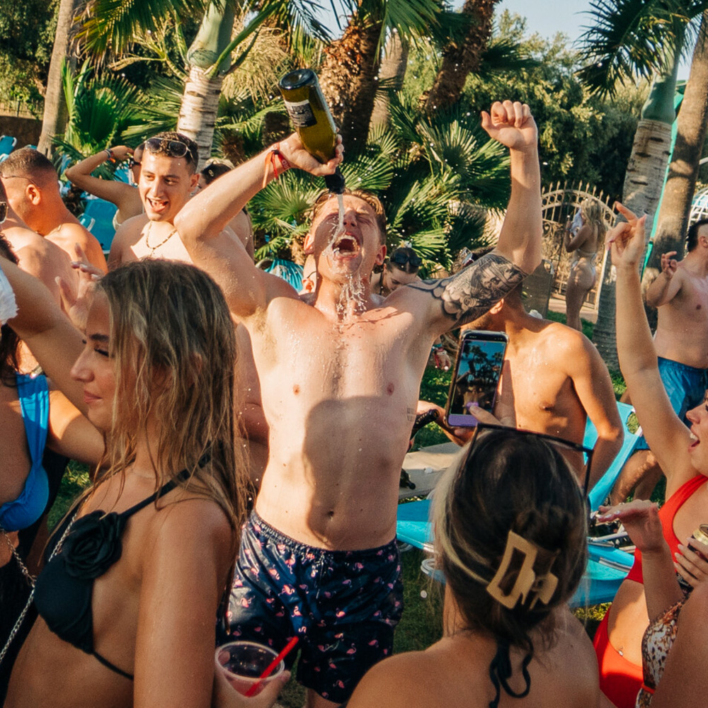 Champagne Sessions - Malia Events & Parties 2026 | Pool Party