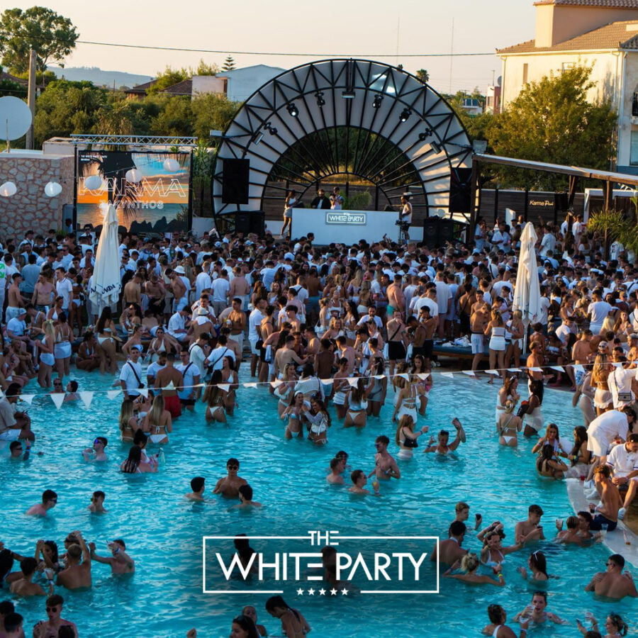 White Party - Official DJ Lineup 2026 - Zante Parties & Events